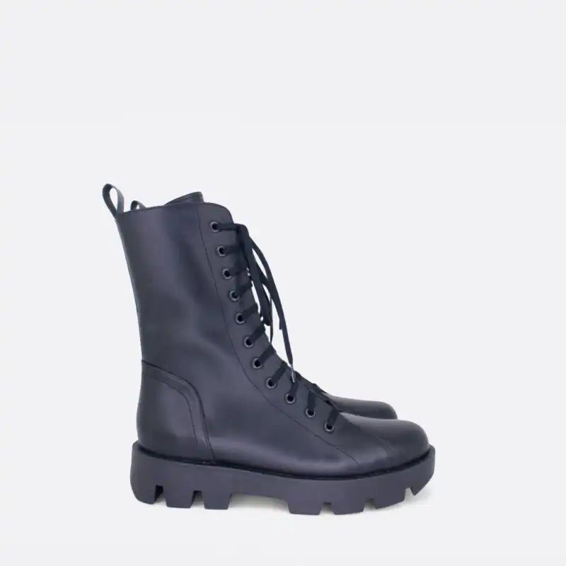 Čizme sa pertlama i zipom 814A - Lilu Shoesčizme 814a gležnjače martinke